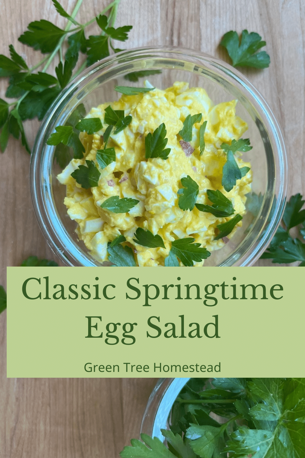 Classic Springtime Egg Salad Recipe (Easy to Make) - Green Tree Homestead